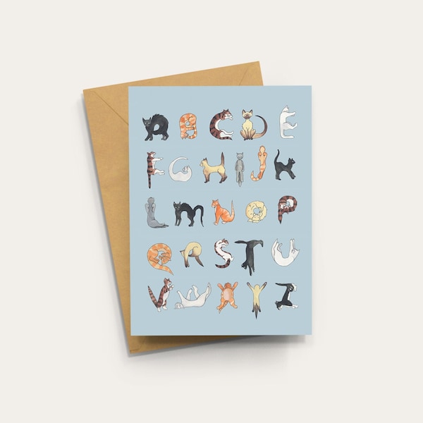 Alphabet Cards - Etsy UK