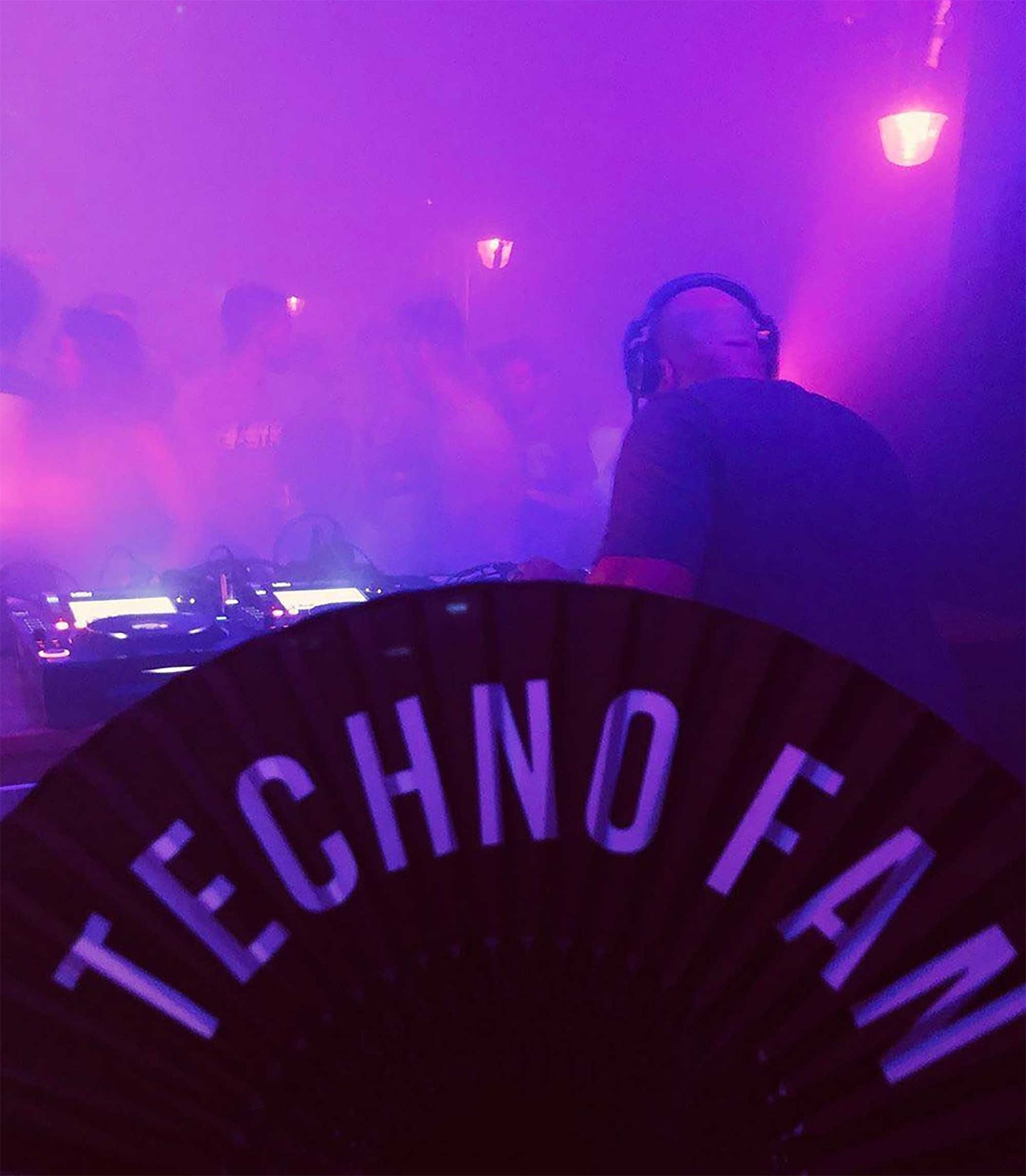 Detroit Techno Fan Printed Silk Black Folding Hand Fan. - Etsy