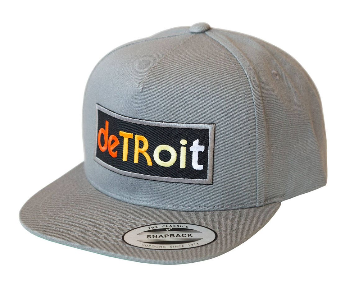 Detroit Rhythm Composer Baseball Cap. Grey or Black. - Etsy