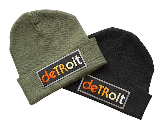 Detroit Rhythm Composer Beanie Cap. Detroit Beanie Hat | Etsy