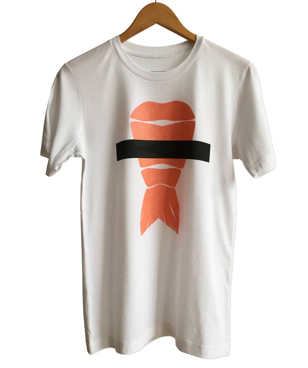 Shrimp Sushi T-shirt, Ebi Nigiri Print. Sushi Shirt for Men or Women ...