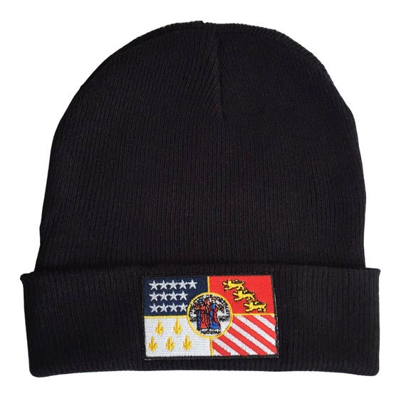 Detroit City Flag Beanie. Detroit Flag Cap. Gift for | Etsy