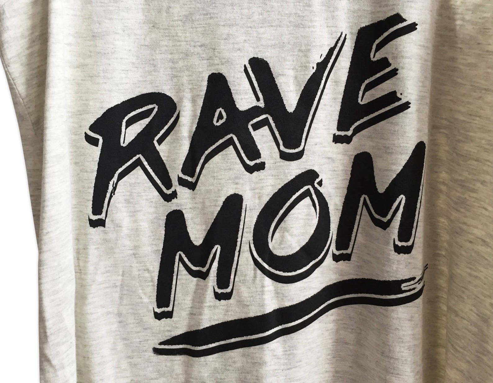 Rave Mom Tank Top Sleeveless Techno Shirt Graphic Tank Retro - Etsy
