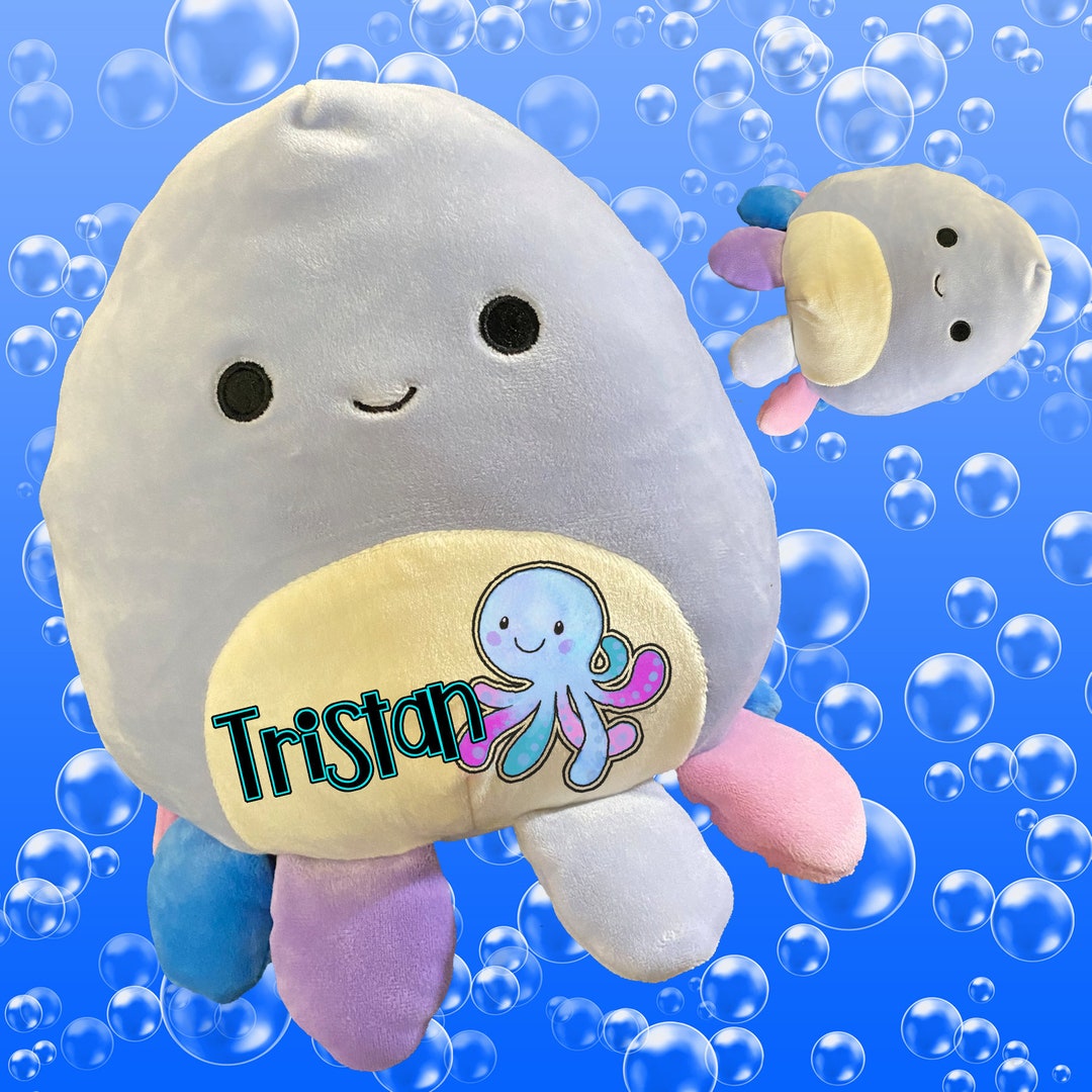 Custom Octopus Squishmallow: Personalized Plush Toy, Kids Gift - Etsy