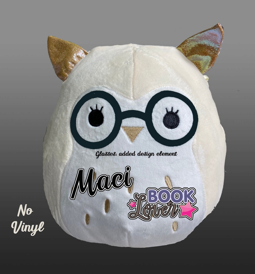 Custom Owl Squishmallow Plushie: Personalized Stuffed Animal Gift - Etsy