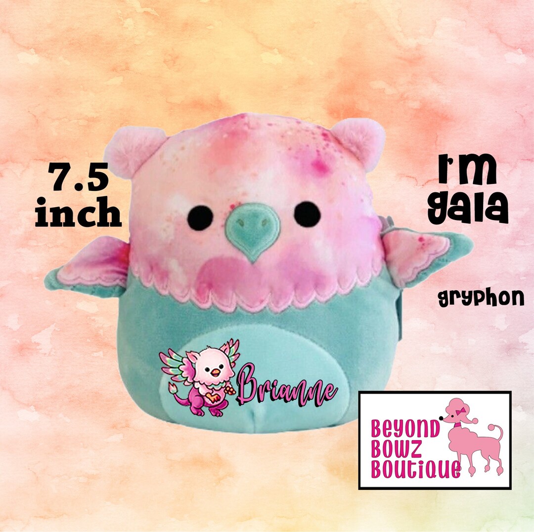 Squishmallows Customized Gryphon, Griffin, Personalized Kellytoy ...