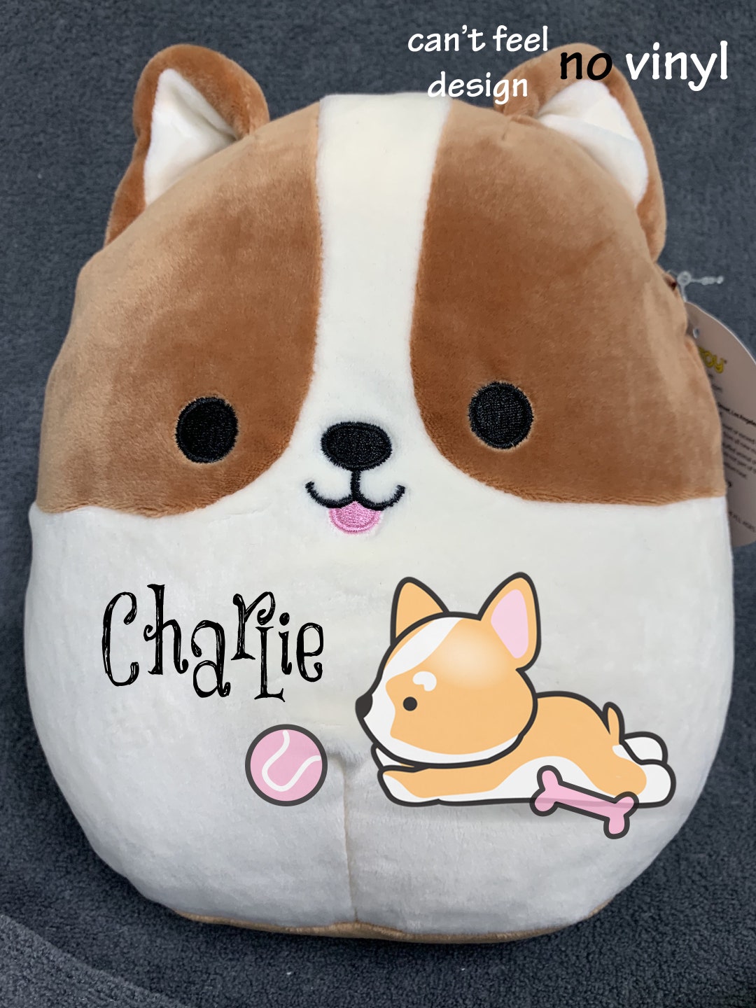 Custom Corgi Squishmallow, Personalized Corgi, Plushie Corgi, Corgi ...