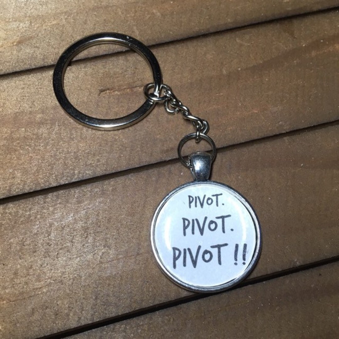 Pivot Friends Quote Keychain / Nineties Nostalgia Gift - Etsy