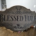 Blessed Yule Sign - Etsy