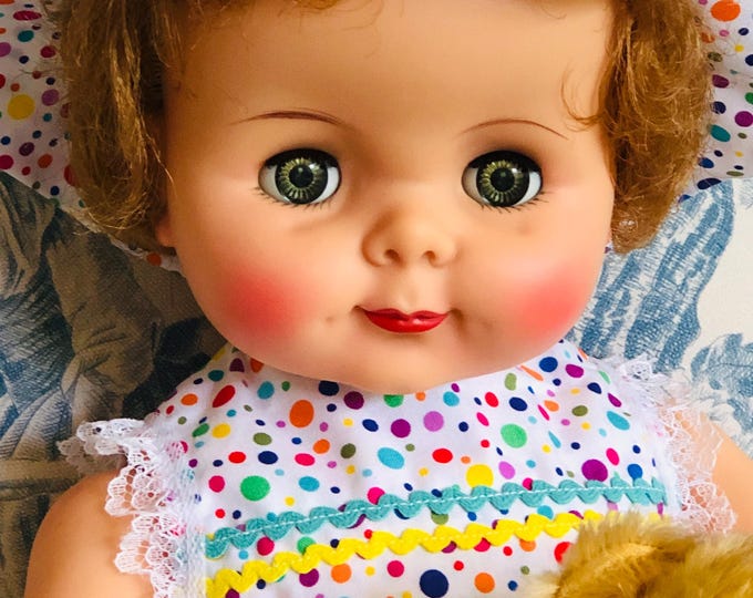 Very Rare Vintage Ideal Cream Puff Doll 21” - Etsy