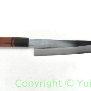 Yuisenri Original VG-10 Mirror Finished Gyuto With Octagonal Bubinga Handle, Forged by Satoshi ...
