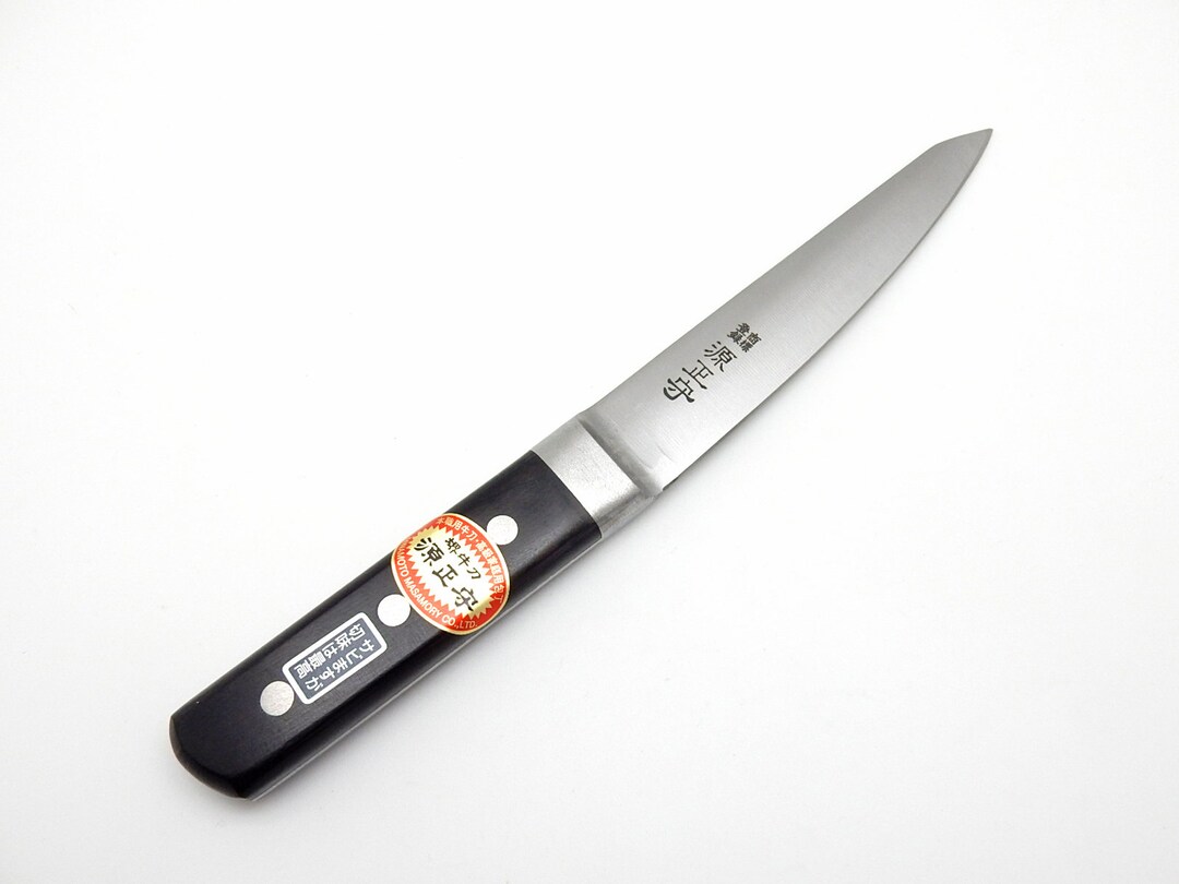 Minamoto Masamori HAKUGIN Yasuki Hi-carbon Stainless Honesuki Maru - Etsy