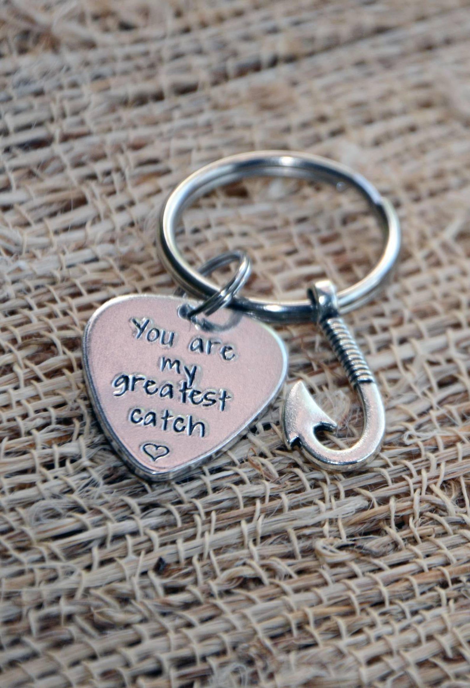 You Are My Greatest Catch Fishing Keychain Boyfriend - Etsy