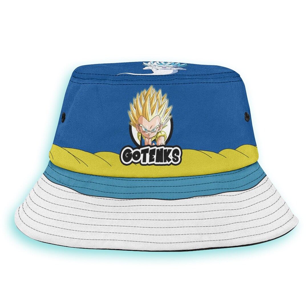 Gotenks Anime Bucket Hat - Etsy