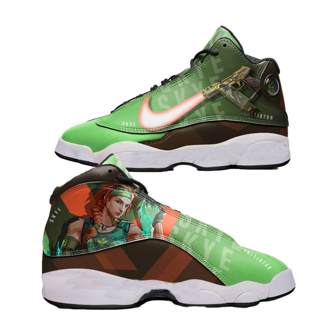 Skye Jd13s Valorant Agent Sneakers Custom Shoes Game Valorant - Etsy