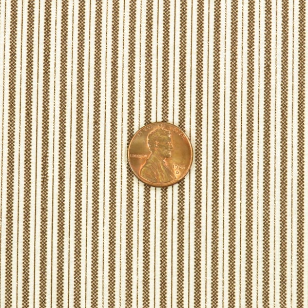 Brown Stripe Fabric - Etsy