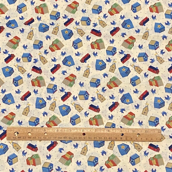 Bluebird Fabric - Etsy