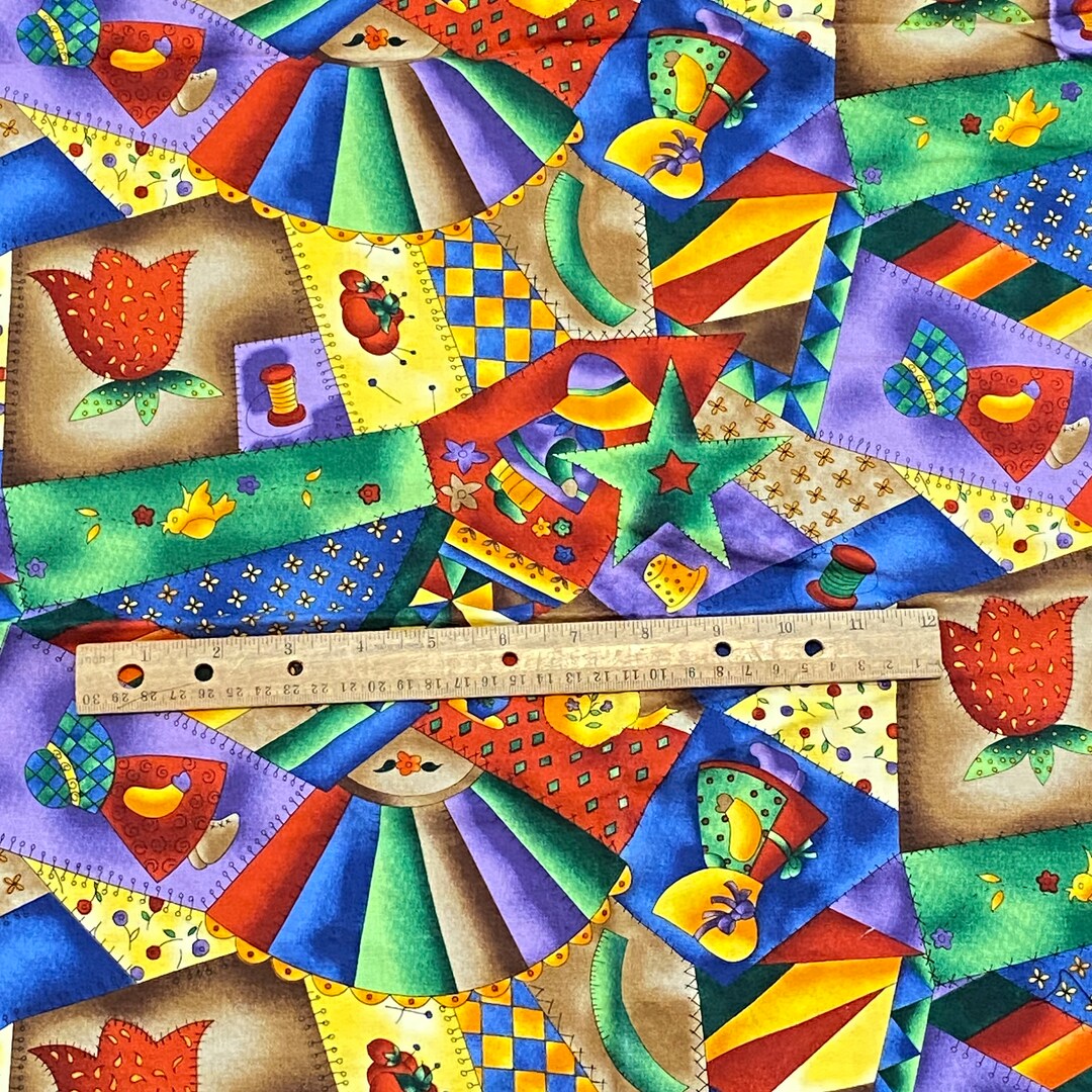 Suzie Q Quilter Fabric Fabri-quilt Cotton 21x44 PLUS - Etsy