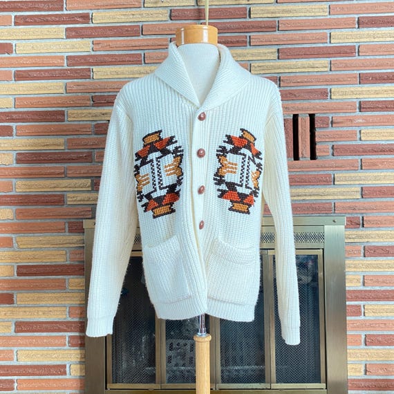 70s vintage cowichan sweater - Gem 70s vintage cowichan sweater - Gem
