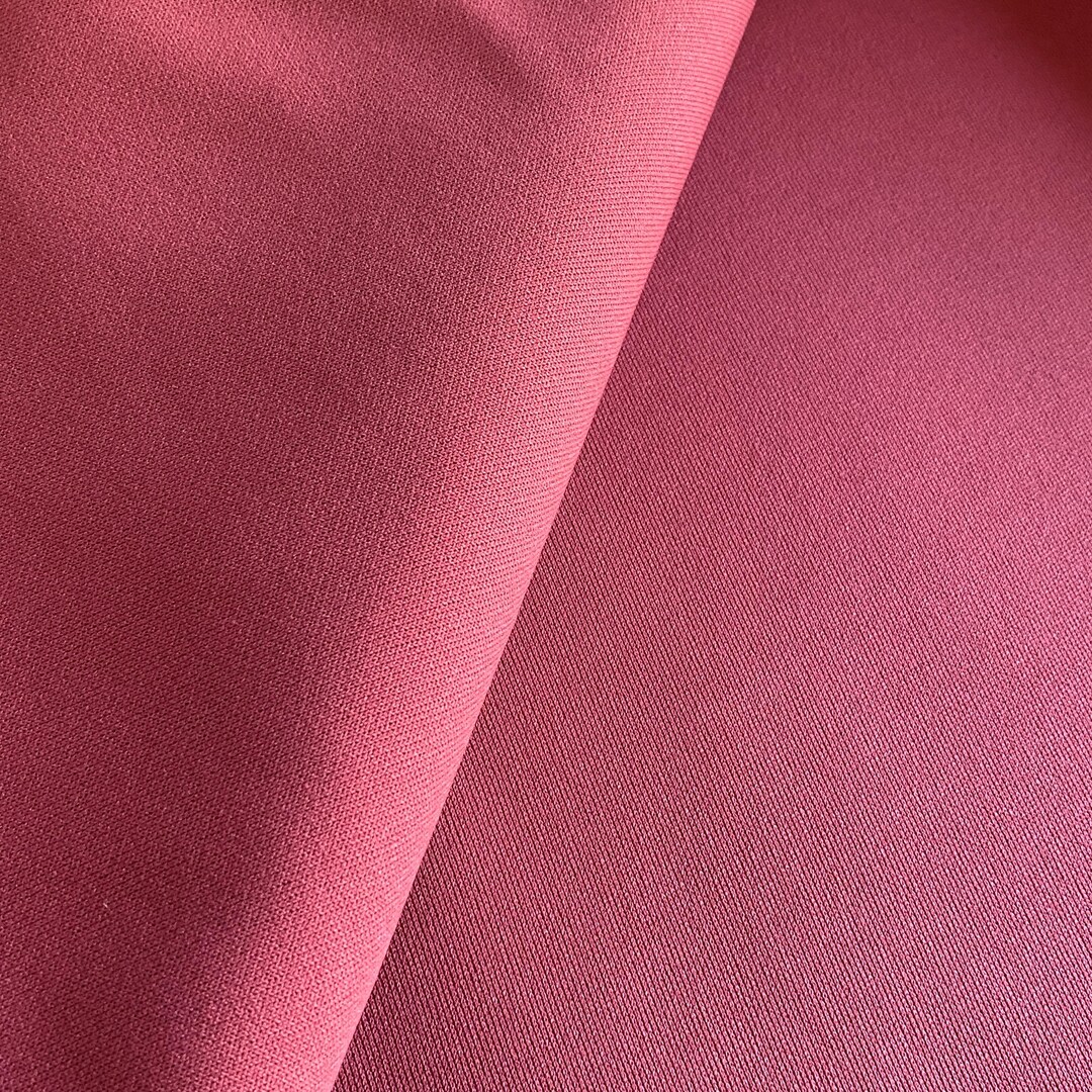 BTY 1970s Dusty Sienna Orange Double Knit Polyester Fabric - Etsy