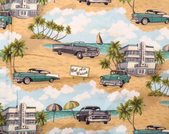 1.9 Yd 1956 57 Chevy Bel Air Fabric CF50999 Chevrolet for Concord - Etsy