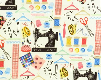 Sewing Theme Fabric - Etsy