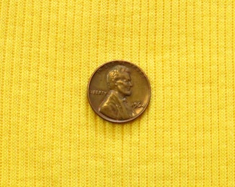 Yellow Rib Fabric - Etsy