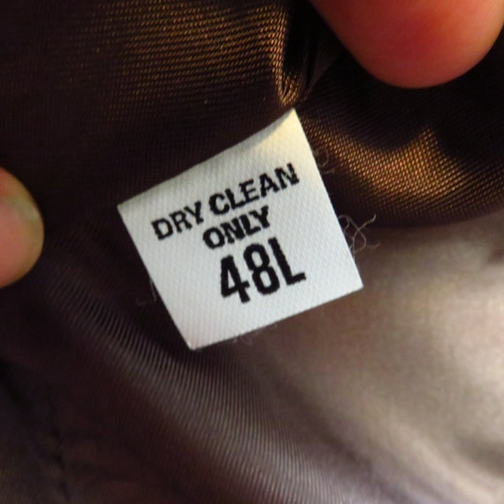 Mens 1970s Polyester Western Suit Brown 48L 44x30.5 C… - Gem