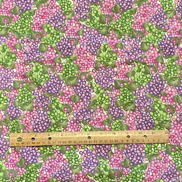 Grape Print Fabric - Etsy