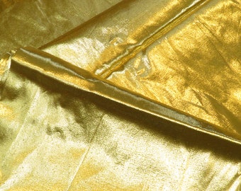 Gold Lame Fabric | Etsy