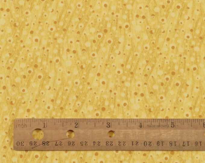 Quilt Background Fabric Yellow Tan Cotton 1 YD - Etsy