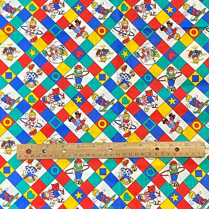 Primary Color Fabric - Etsy