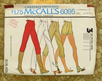 Capri Pant Pattern | Etsy