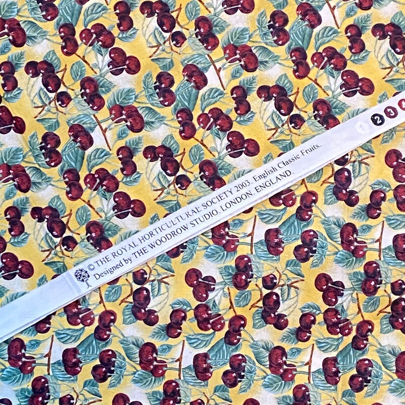 Cherry Fabric - Etsy