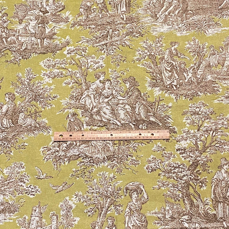 Toile Fabric - Etsy