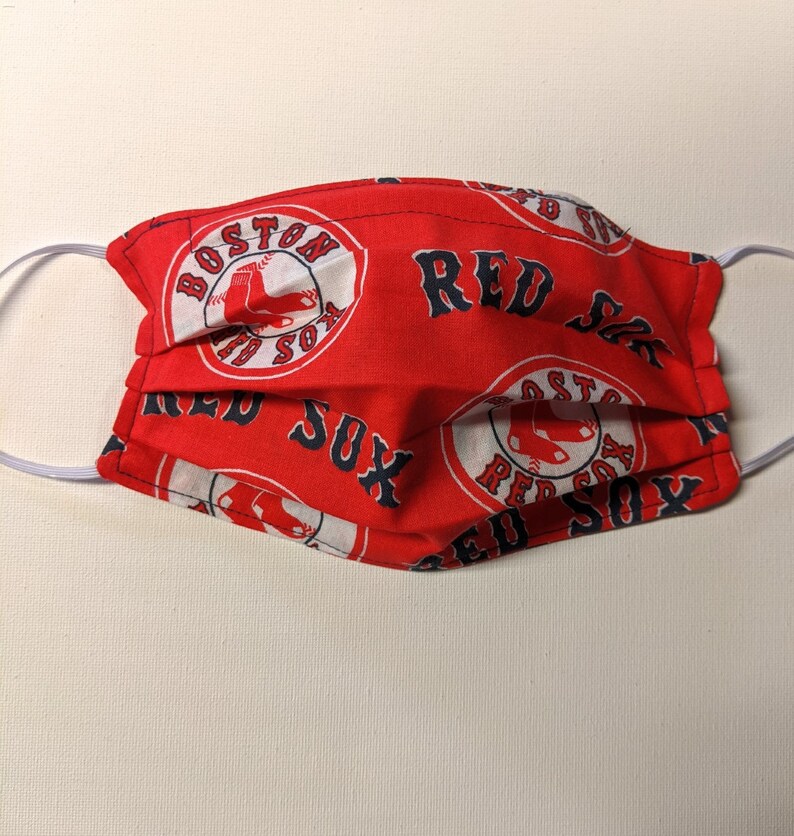 Boston Sports Teams Expandable/pleated Cotton Face Mask - Etsy