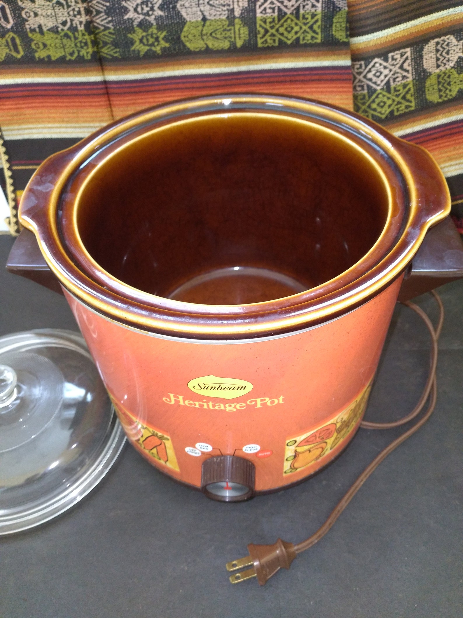 Vintage Sunbeam Heritage Crock Pot Slow Cooker 3.5 Qt - Etsy