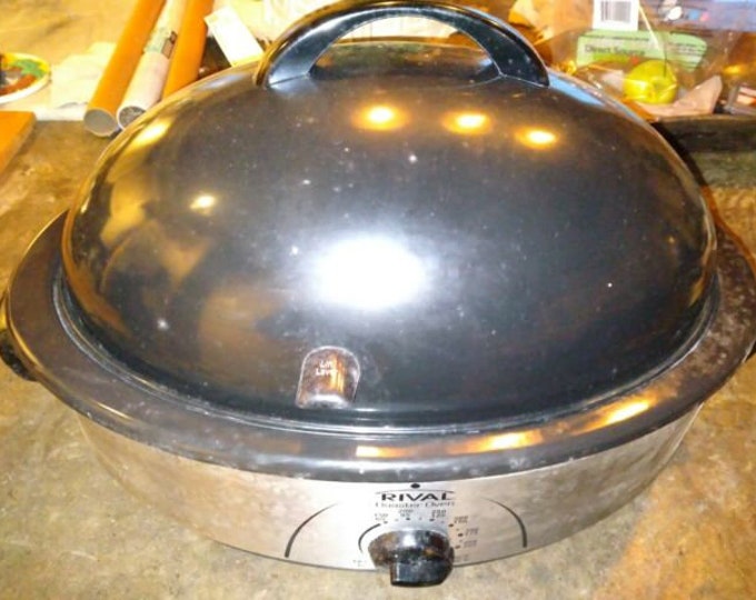RIVAL 18 Quart MODEL R01801 ELECTRIC Roaster Oven With Hinged Lid ...