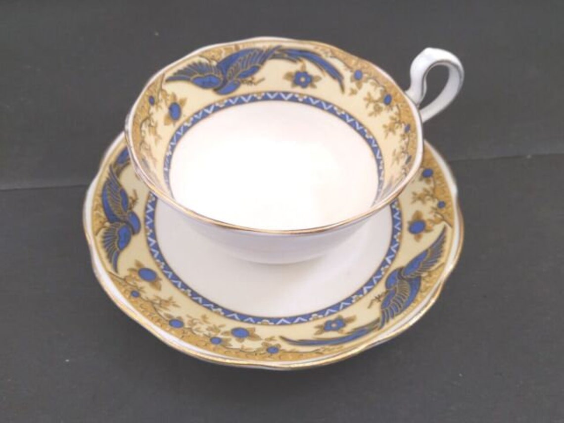 Royal Albert Crown China Tea Cup and Saucer Made in England - Etsy