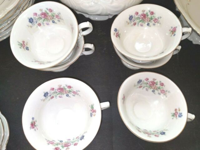 KPM Poland Dinner & Tea Set With Bowlstureen and Serving - Etsy