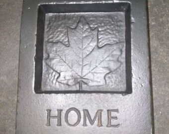 Maple Leaf Wall Plaque - Etsy