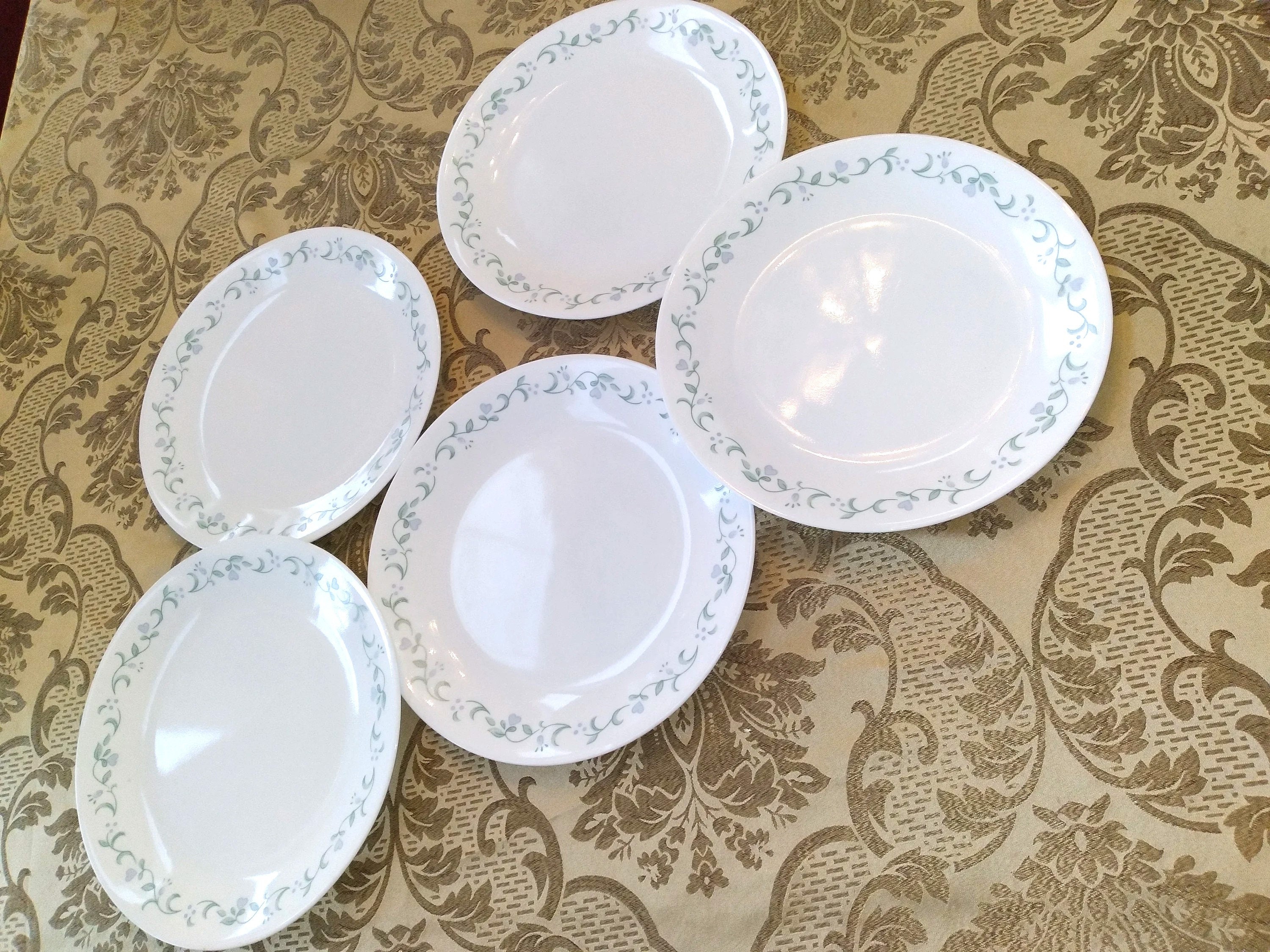 Corelle Country Cottage 10 Dinner Plates Set of 5 - Etsy
