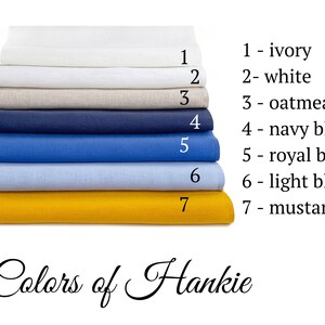 Embroidered Handkerchief, Something Blue for Bride, Monogrammed Linen ...
