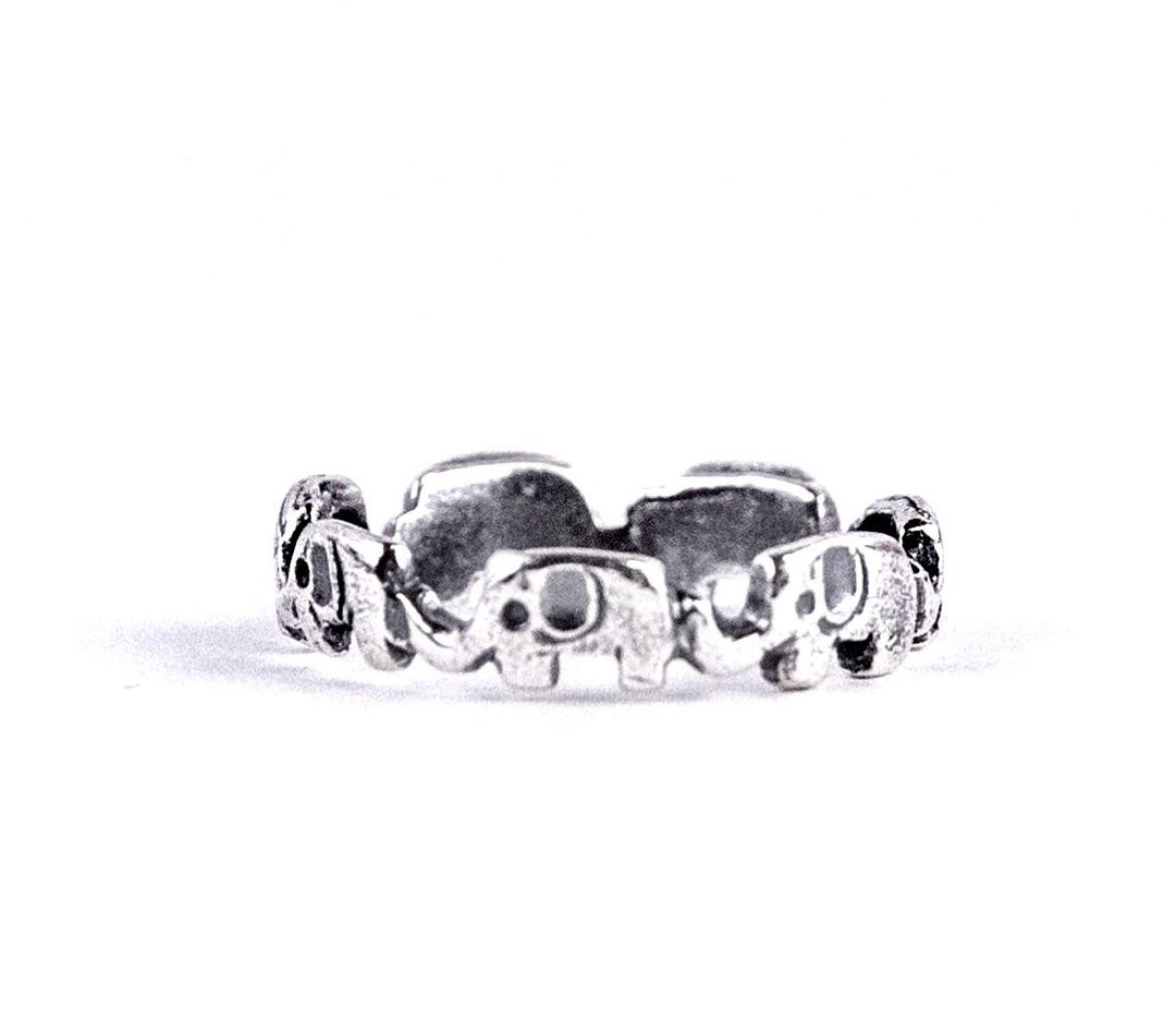 Elephants, Elephant Ring, Sterling Silver, Lucky, Friendship Ring ...