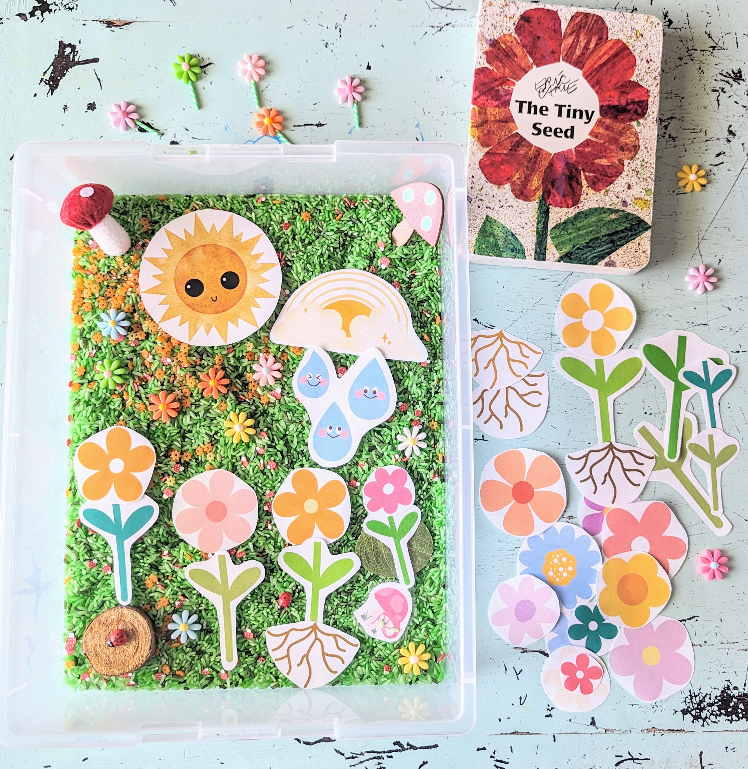 Build-a-flower Garden Printables - Etsy