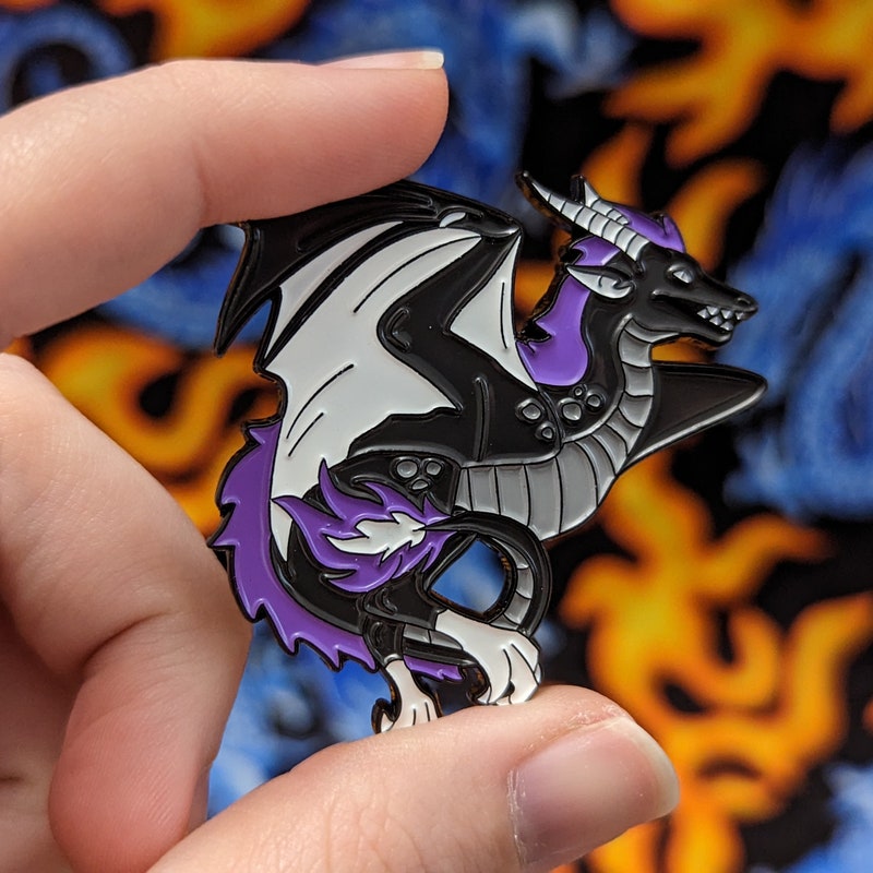 Dnd Enamel Pin - Etsy