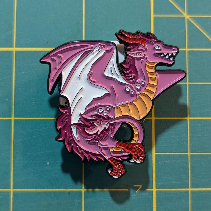 Drake's flag enamel pin - Etsy.de