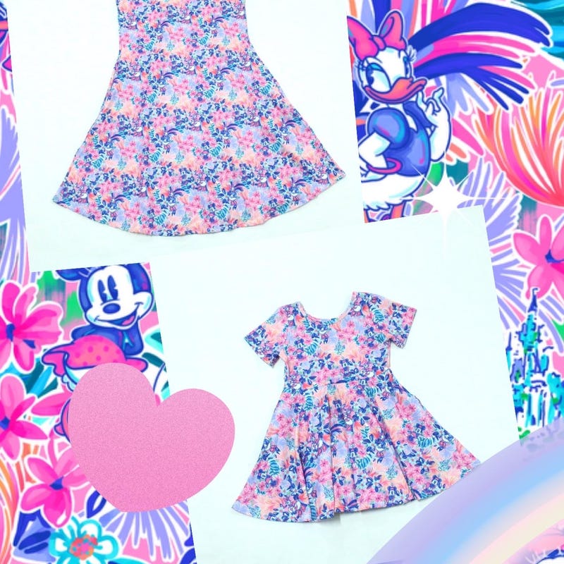 Pink Women Short Dresses - Etsy