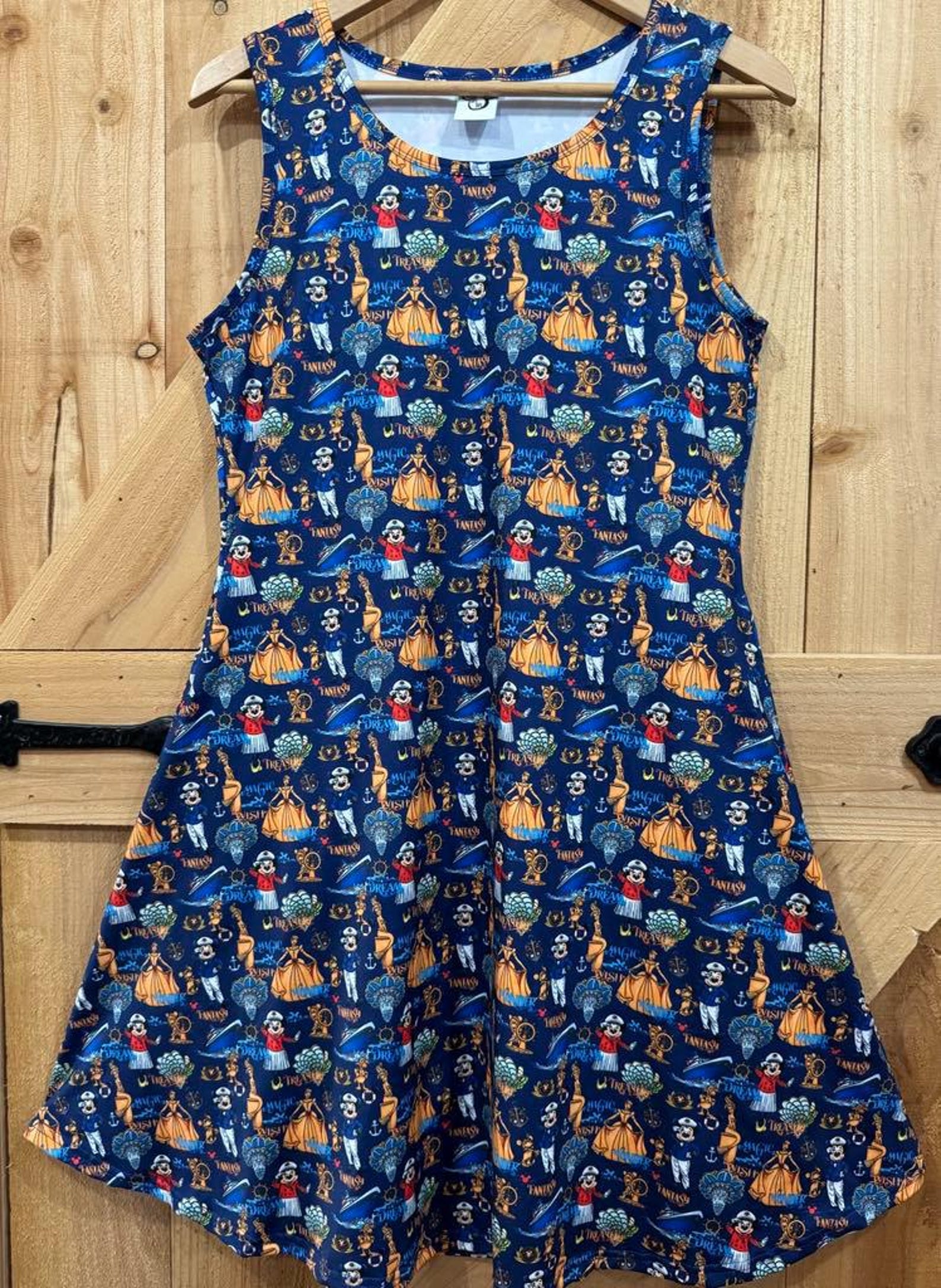 Disney Cruise Dress, Ship Logo, Captain Mickey and Minnie Cruise Ship ...