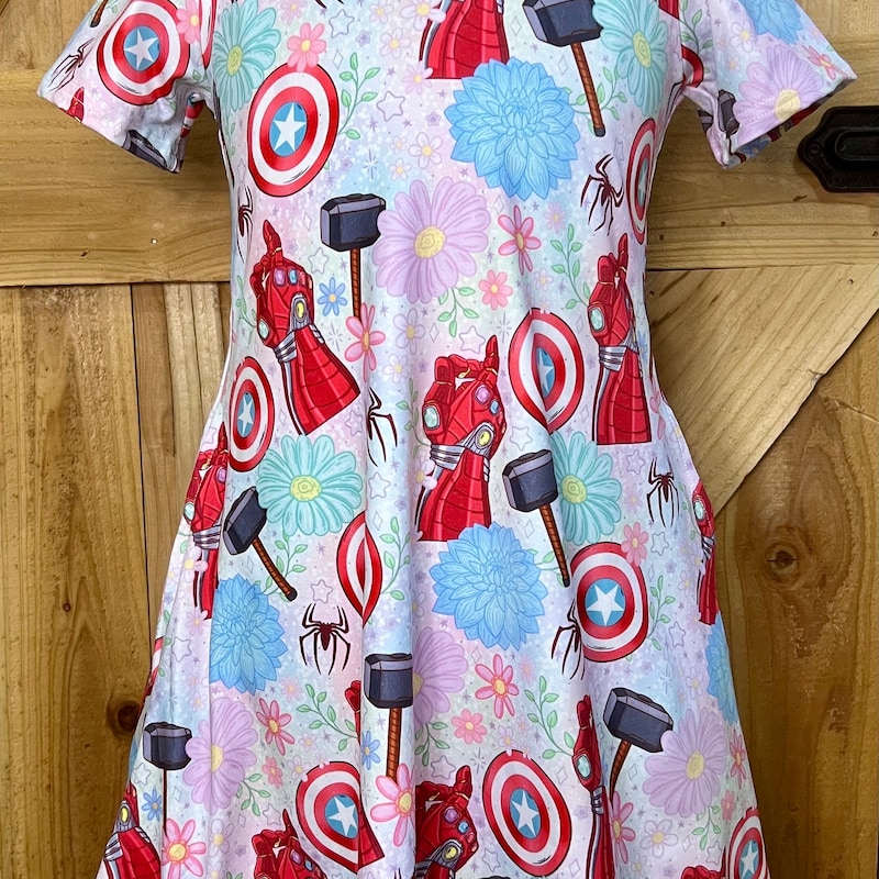 Spiderman Dress - Etsy